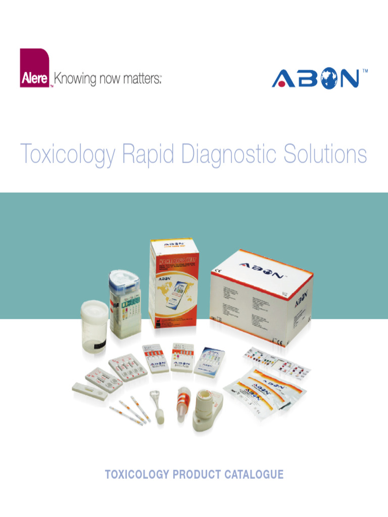 ABON Multi-Drug Test Solutions | PDF | Drug Test | Gas Chromatography ...