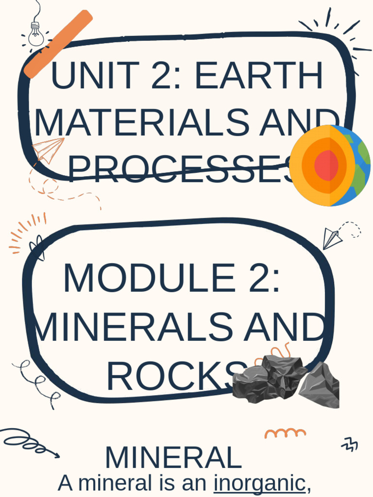 Earth-Science-Module-2-Lesson-1 2 | PDF | Minerals | Ore