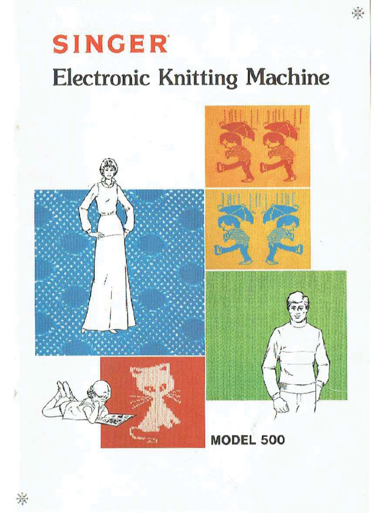 Singer 500 Electronic Knitting Machine Manual | PDF
