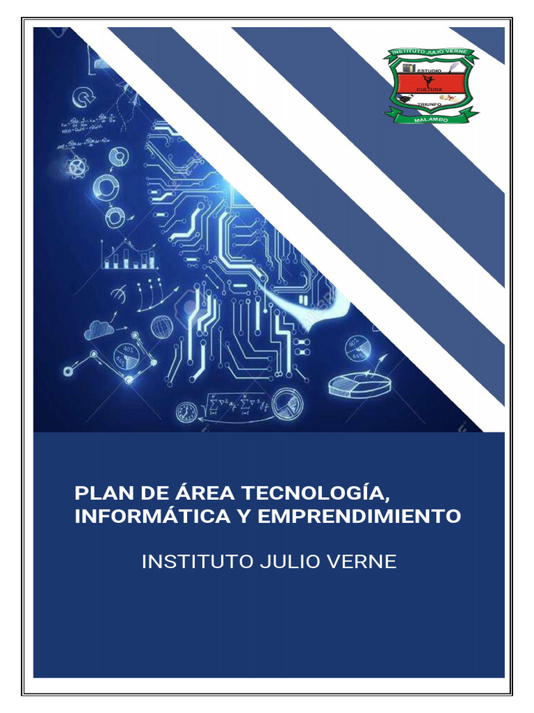 Plan Area de Informatica, Tecnologia y Emprendimiento - 2025 | PDF | Iniciativa empresarial ...