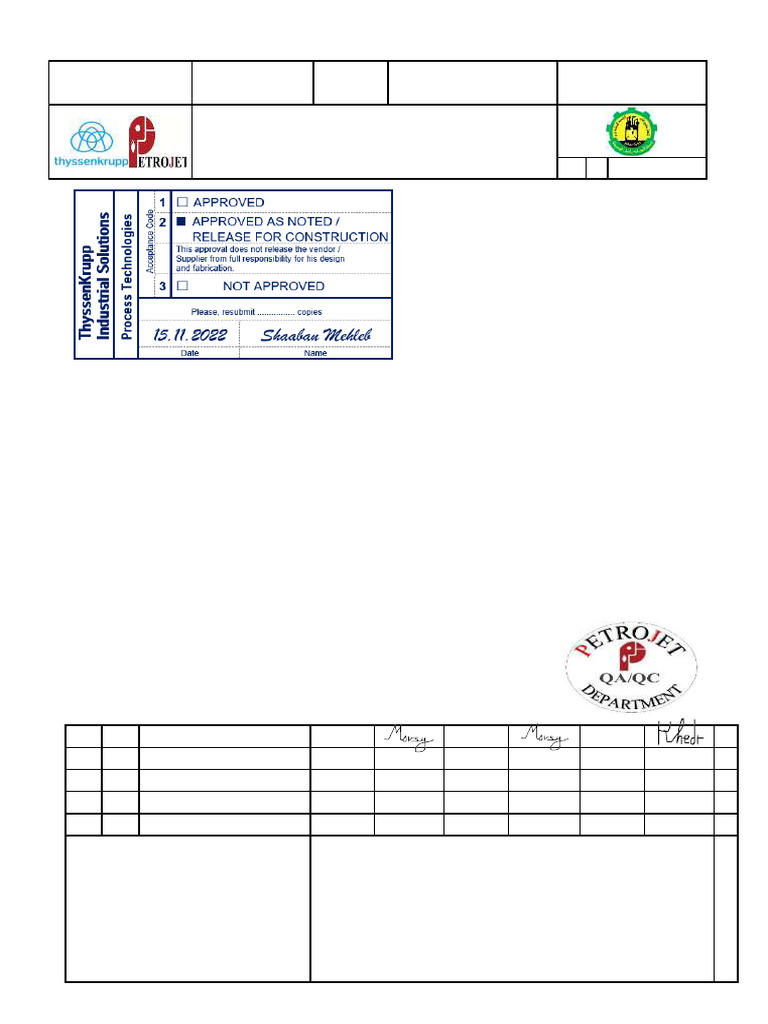ITP For Cold Insulation of Piping & Equipment | PDF | Building Engineering | Building Materials