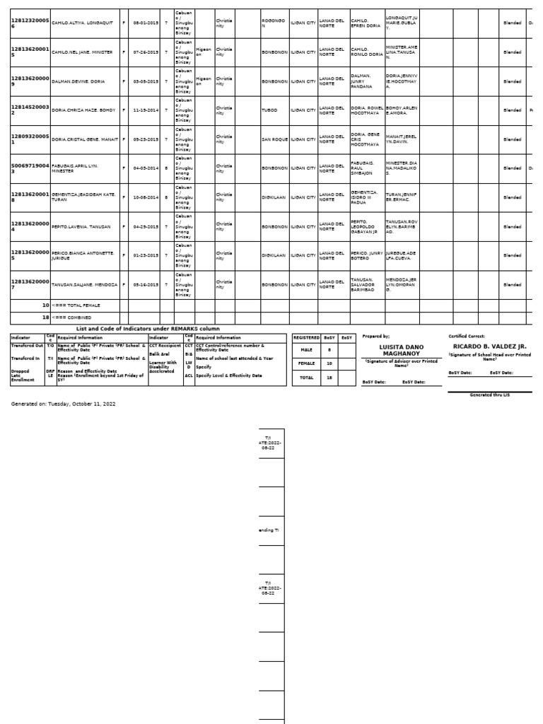 Sf1 2022 Grade-2-Updated Nenet | PDF