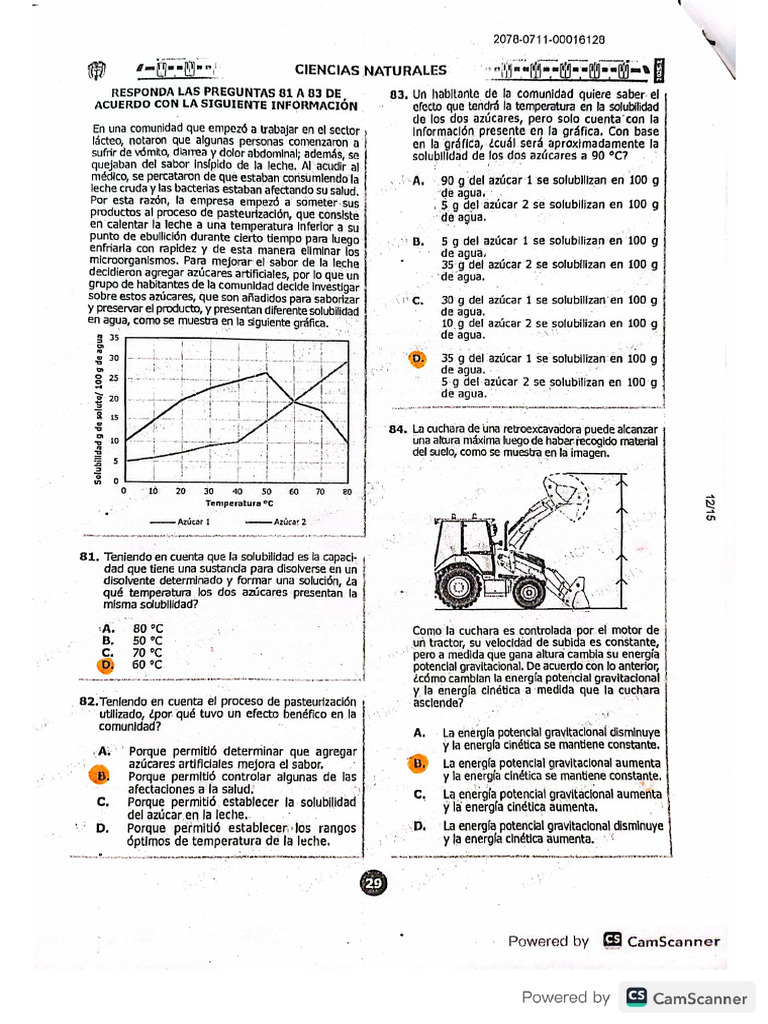Prueba Saber 2025B Sesion 1 - C NATURALES | PDF