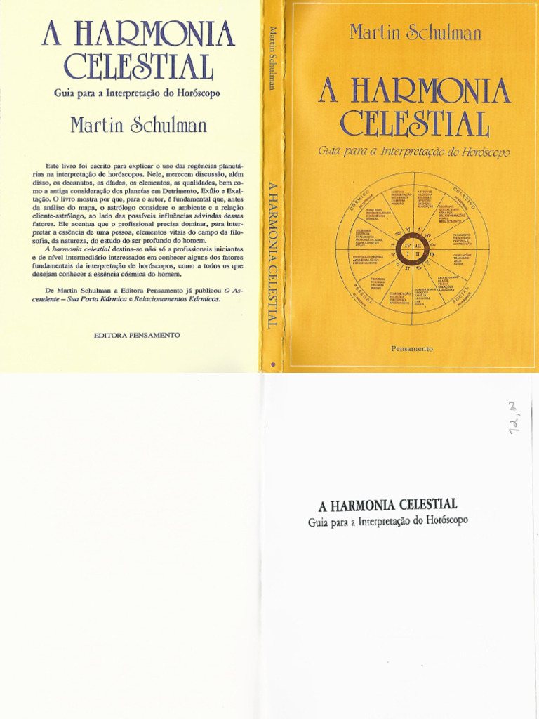A Harmonia Celestial - Martin Schulman | PDF