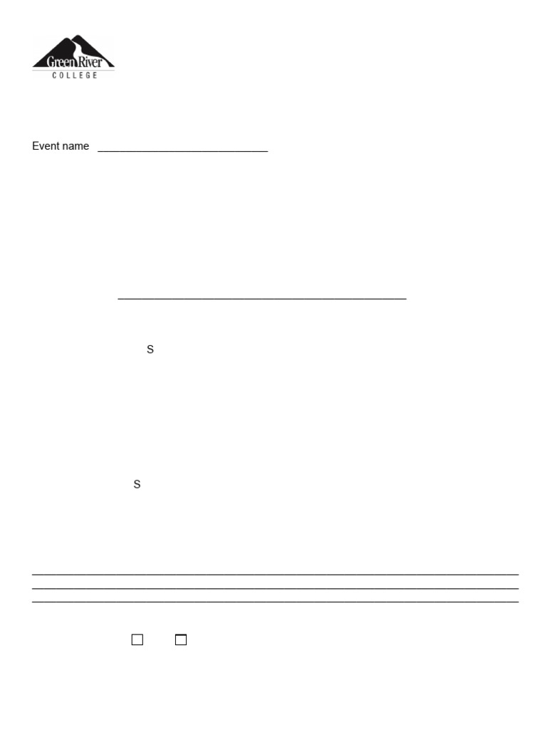 Event Signup Sheet Instructions | PDF