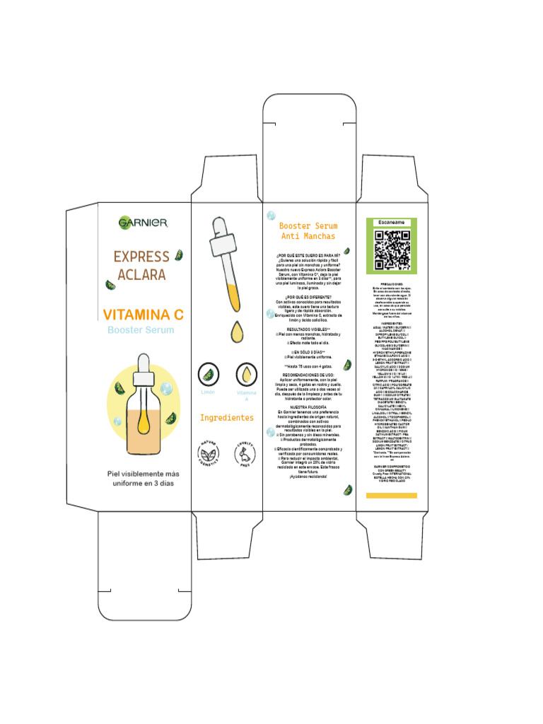 Rediseño de Troquel Garnier Melissa Dávila | PDF