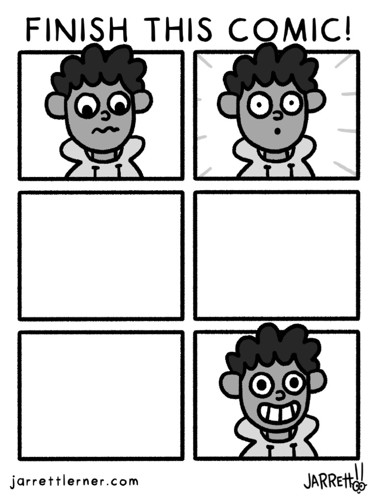 Finish This Comic Surprise Open Wide School Bell Shake | PDF