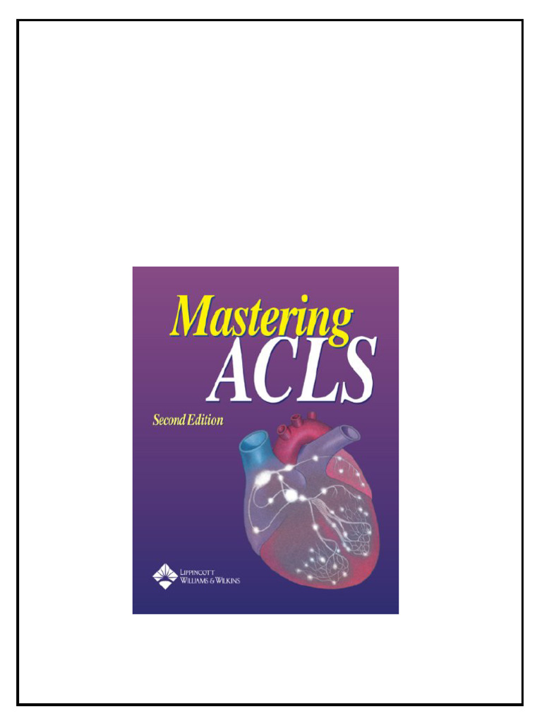Mastering Acls 2nd Springhouse Download | PDF