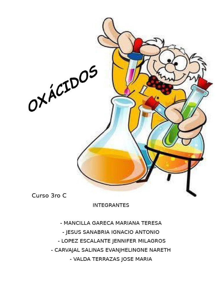 Acidos Oxacidos | PDF