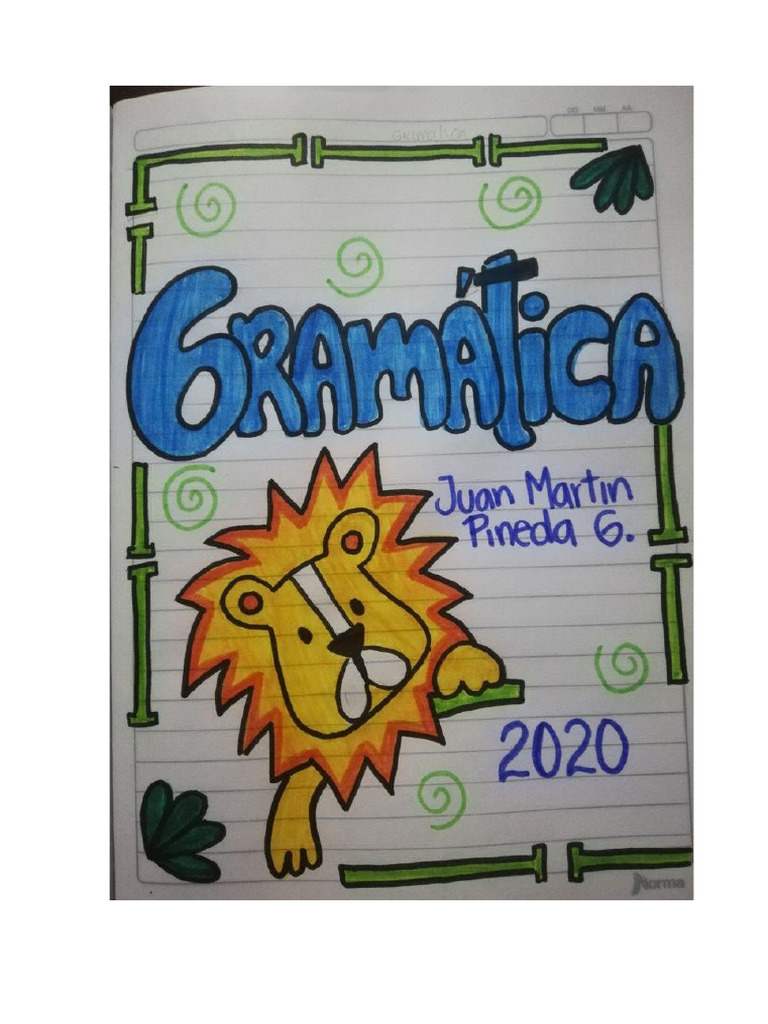 Caratulas para Gramatica | PDF