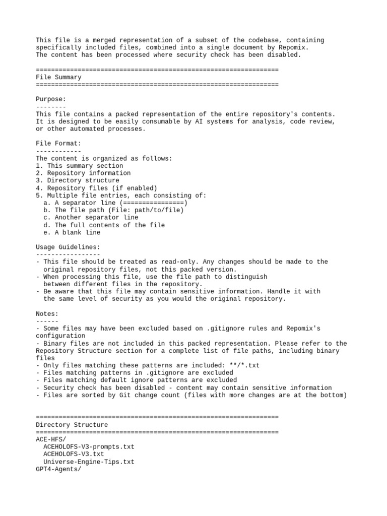 Repomix Output MushroomFleet LLM Base Prompts | PDF | Command Line ...