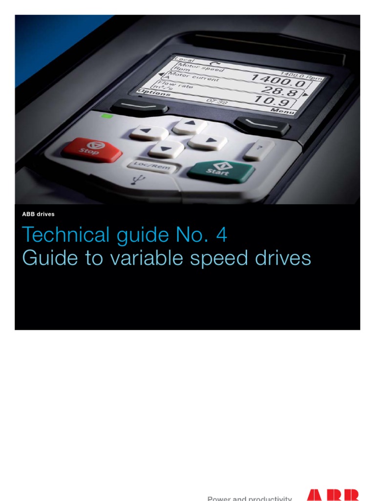 Abb - Technical Guide VFD | PDF | Electric Motor | Transmission (Mechanics)