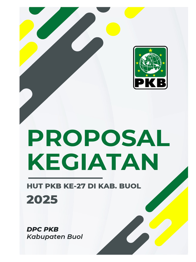 Sampul Proposal HUT PKB 2025 | PDF