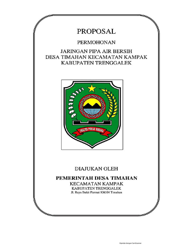 PROPOSAL JARINGAN PIPA - Signed - Signed | PDF