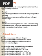 Mercu Bendung | PDF