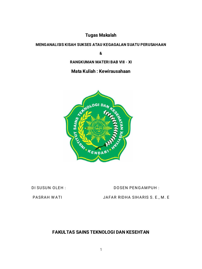 Pasrah Wati (202401063) | PDF