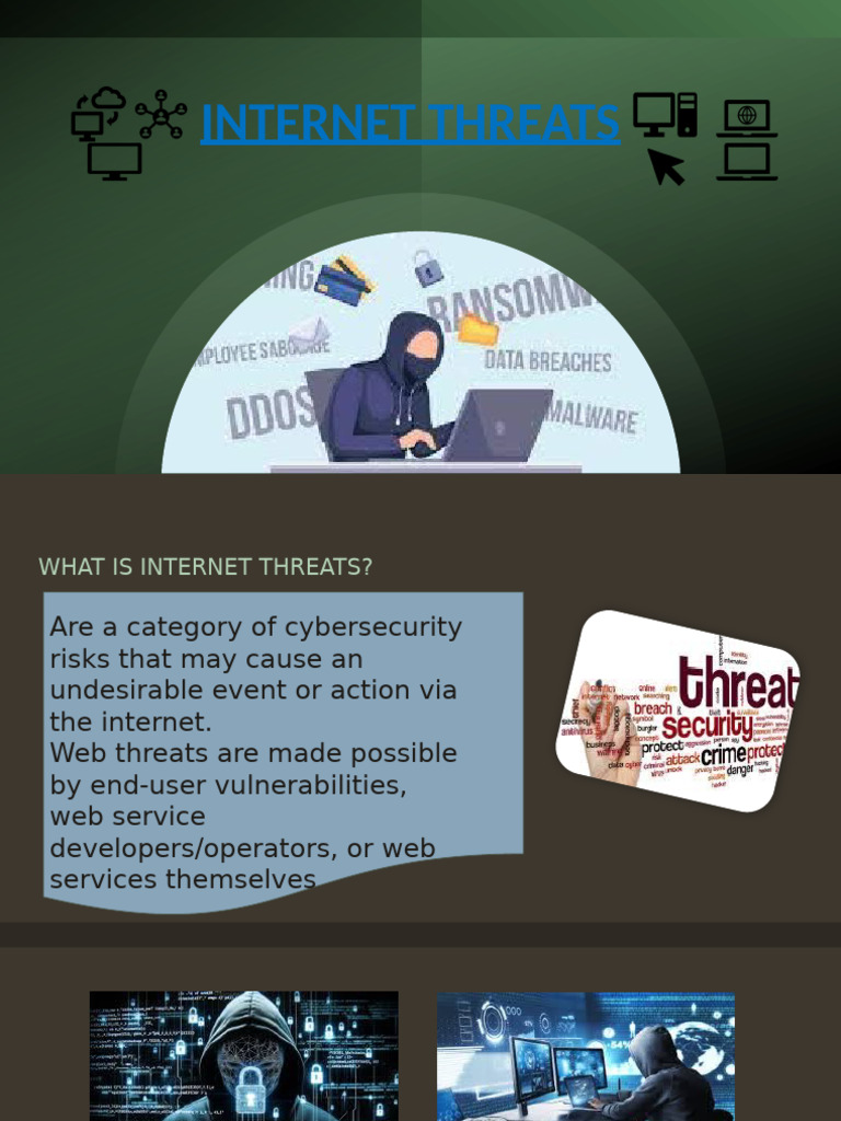 13. Internet Threats | PDF | Malware | Computer Virus
