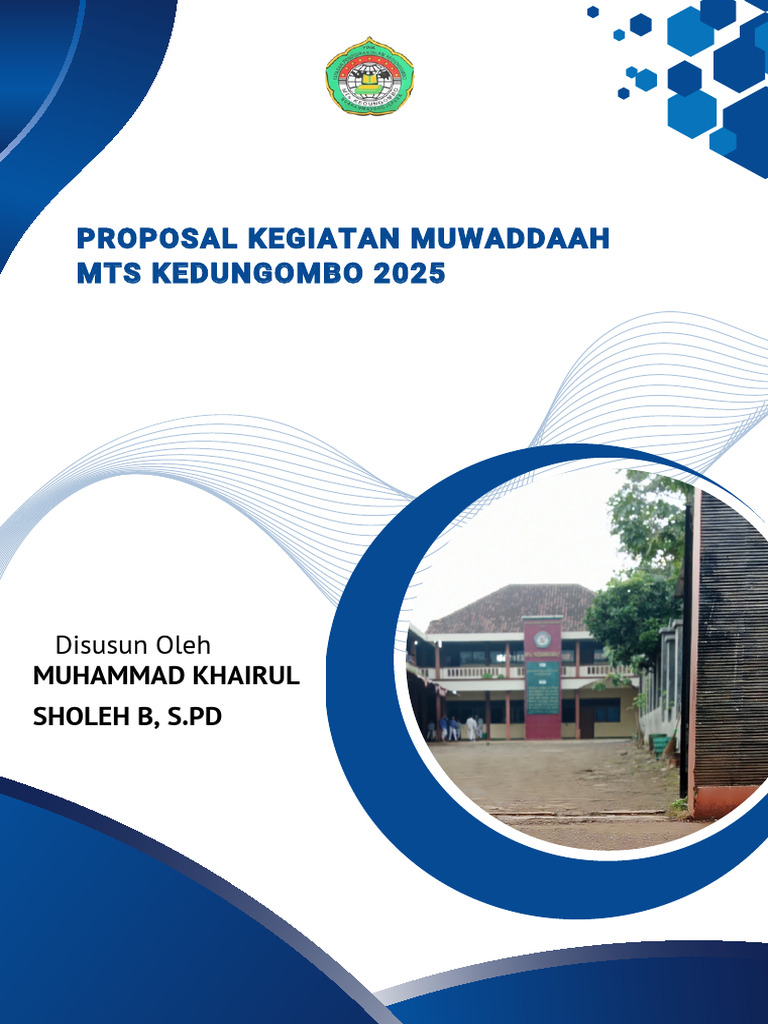 Biru Dan Putih Modern Cover Proposal Pemasaran A4 Dokumen | PDF