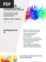 1.2 PNP Professional Code of Conduct and Ethical Standards | PDF ...