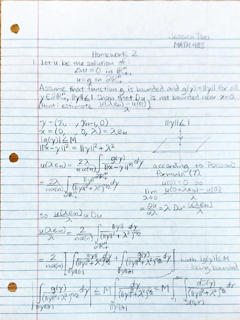 Math 483 Homework 2 | PDF