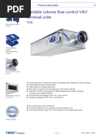 SDV Series VAV Control Installation Manual | PDF | Duct (Flow) | Equipment