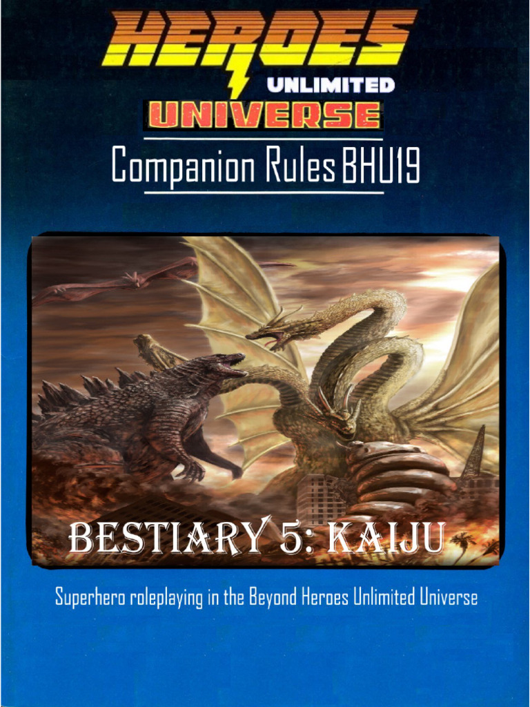 Beyondheroesunlimiteduniverse19 Kaiju | PDF