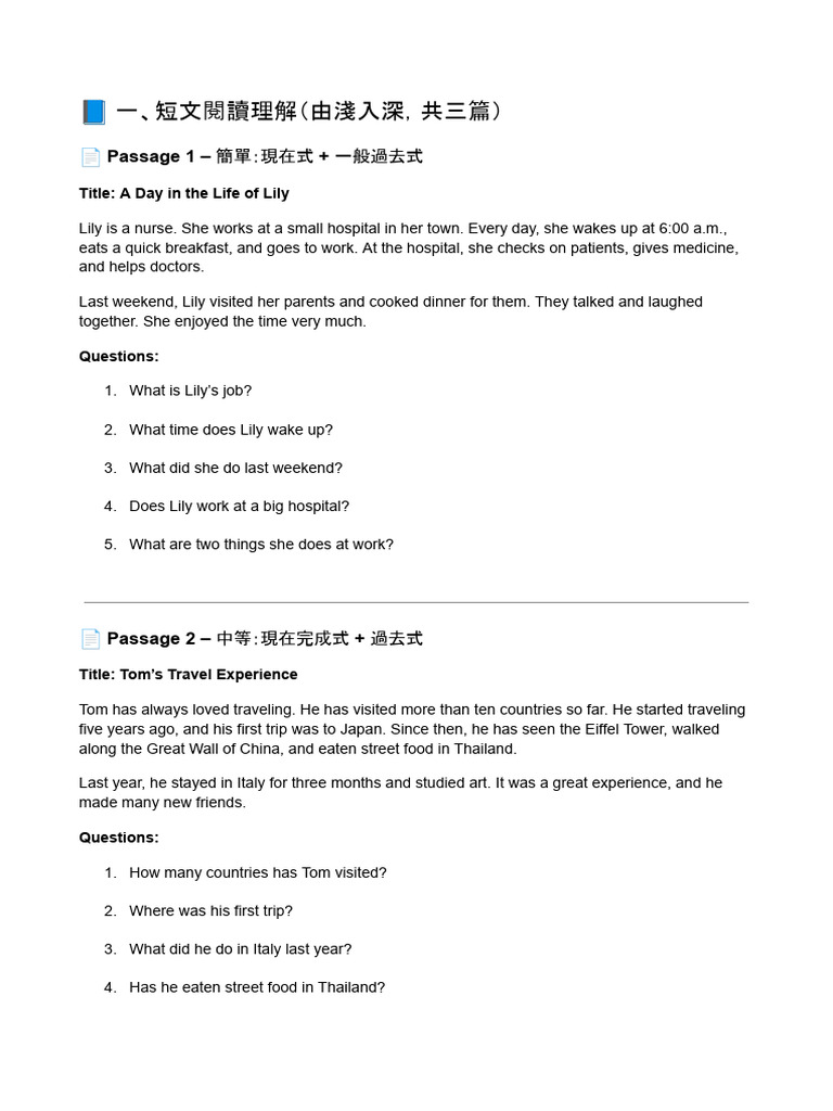 A2 English Test Preparation Guide | PDF