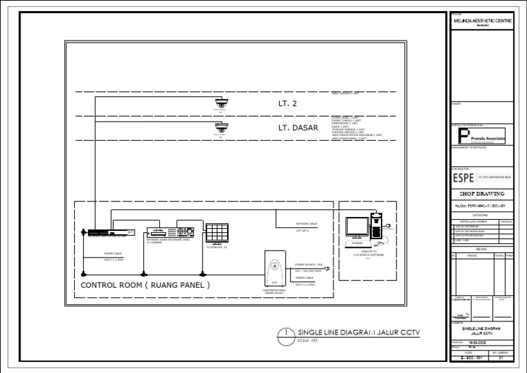 CCTV Layout for Melinda Aesthetic Center | PDF | Information And ...