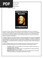 Actividades - La Didáctica-Comenio 24 | PDF