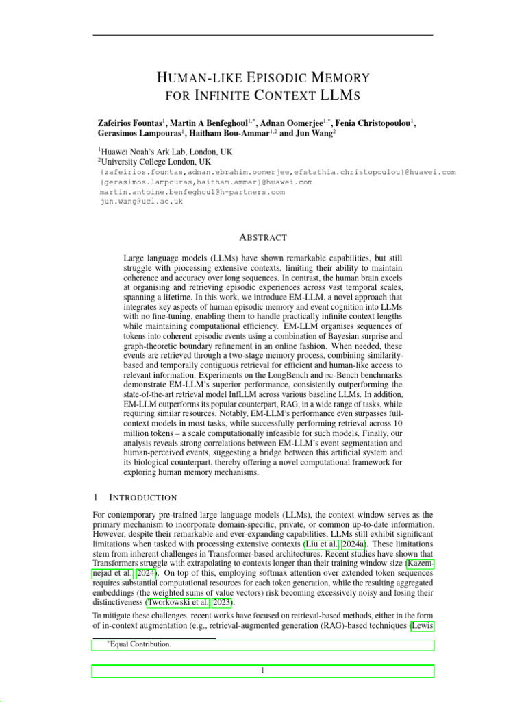 Human-Like Episodic Memory | PDF | Image Segmentation | Cognitive Science
