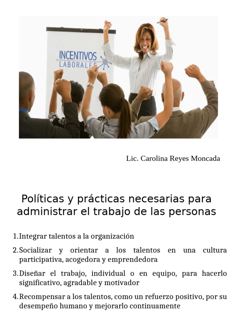 Gestion Del Talento Humano-Plan de Incentivos | PDF | Salario | Business