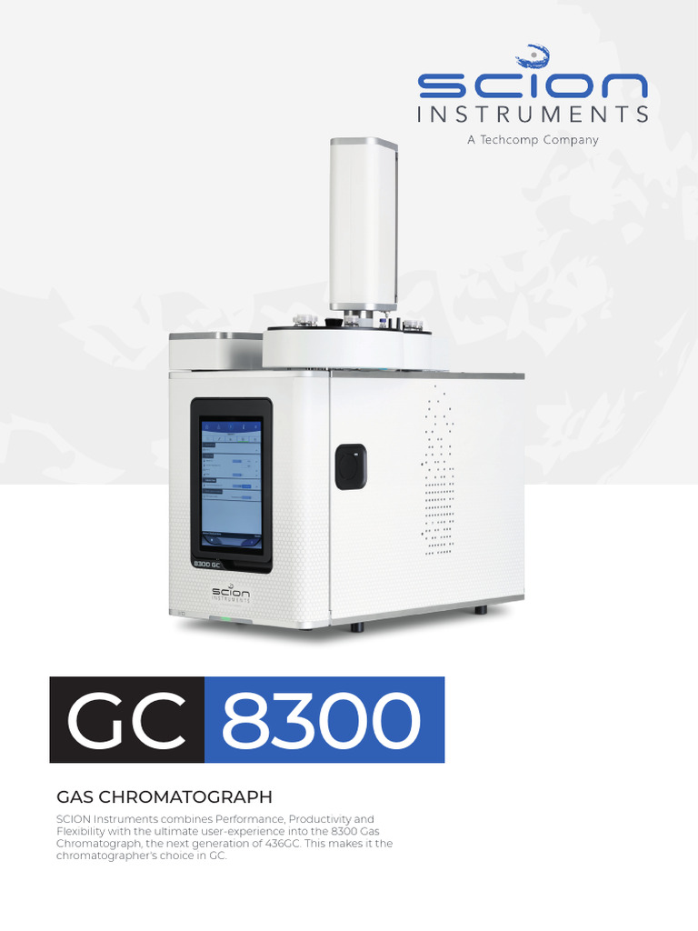 SCION GC-8300 Flyer FINAL V2 | PDF | Gas Chromatography | Analytical ...