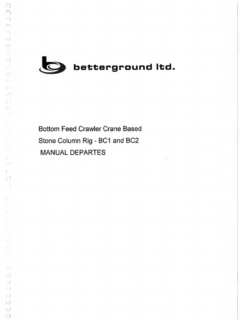 Manual de Partes BC2 | PDF