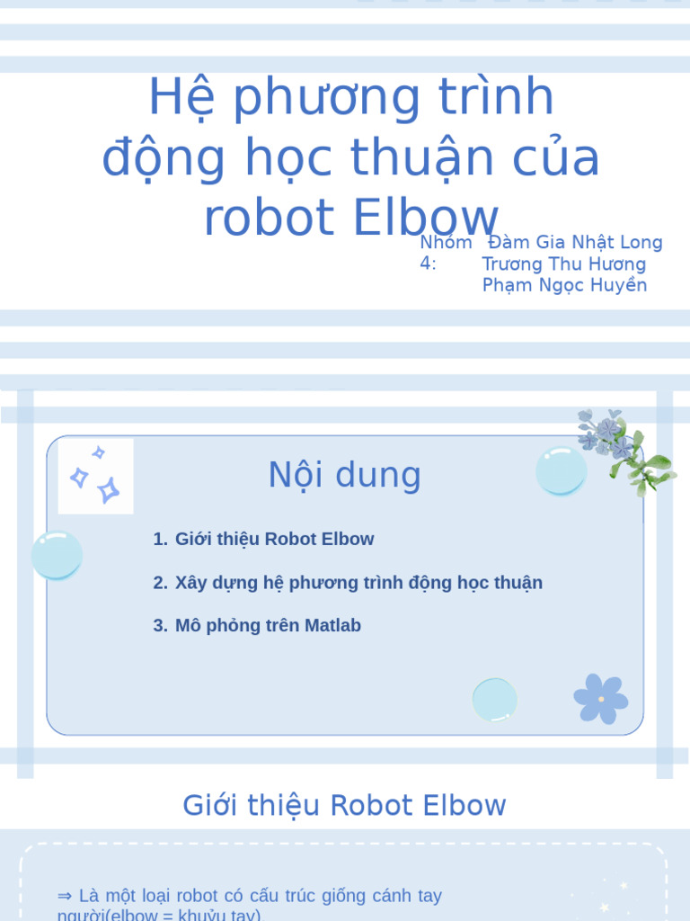 Slide Robotics 4 | PDF