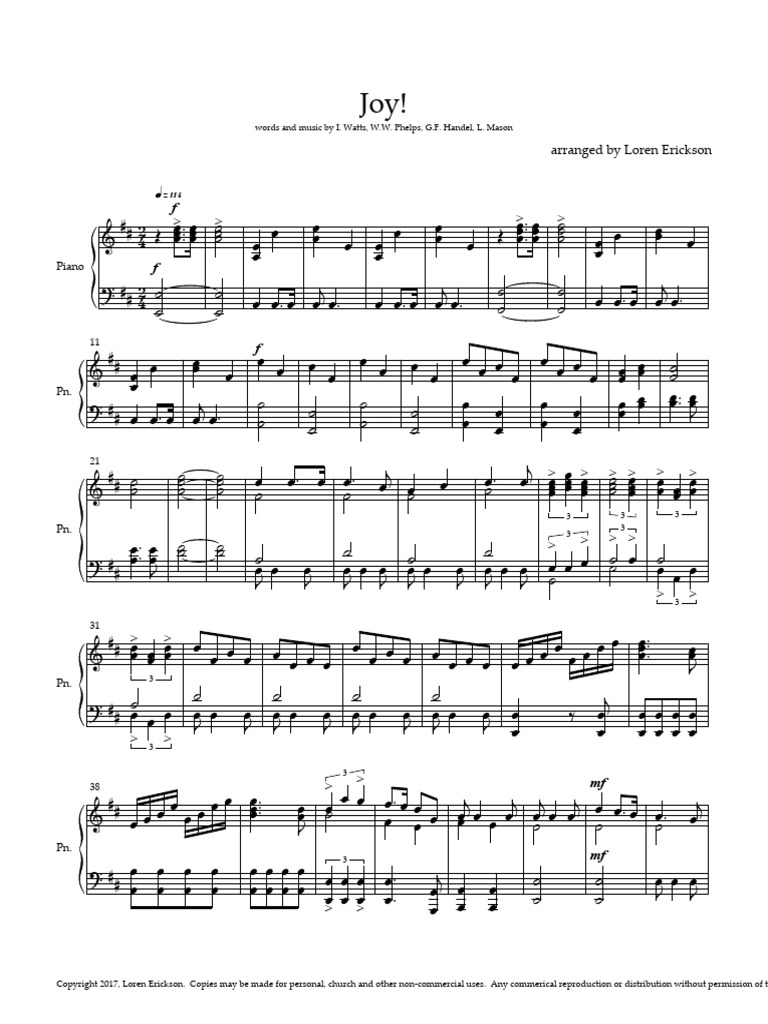 Joy PIANO | PDF