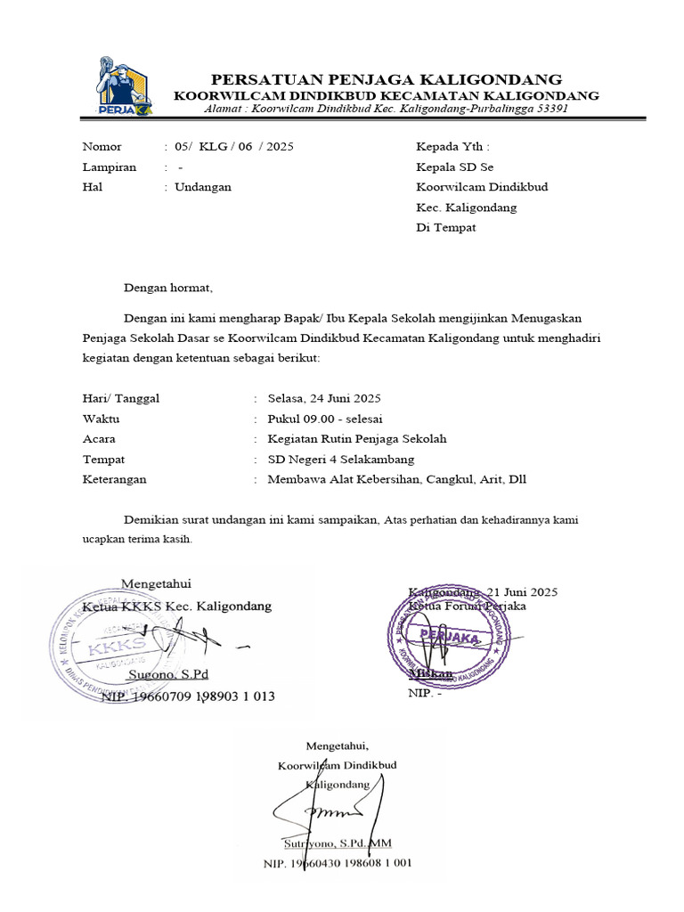 Undangan Perjaka Juni 25 | PDF