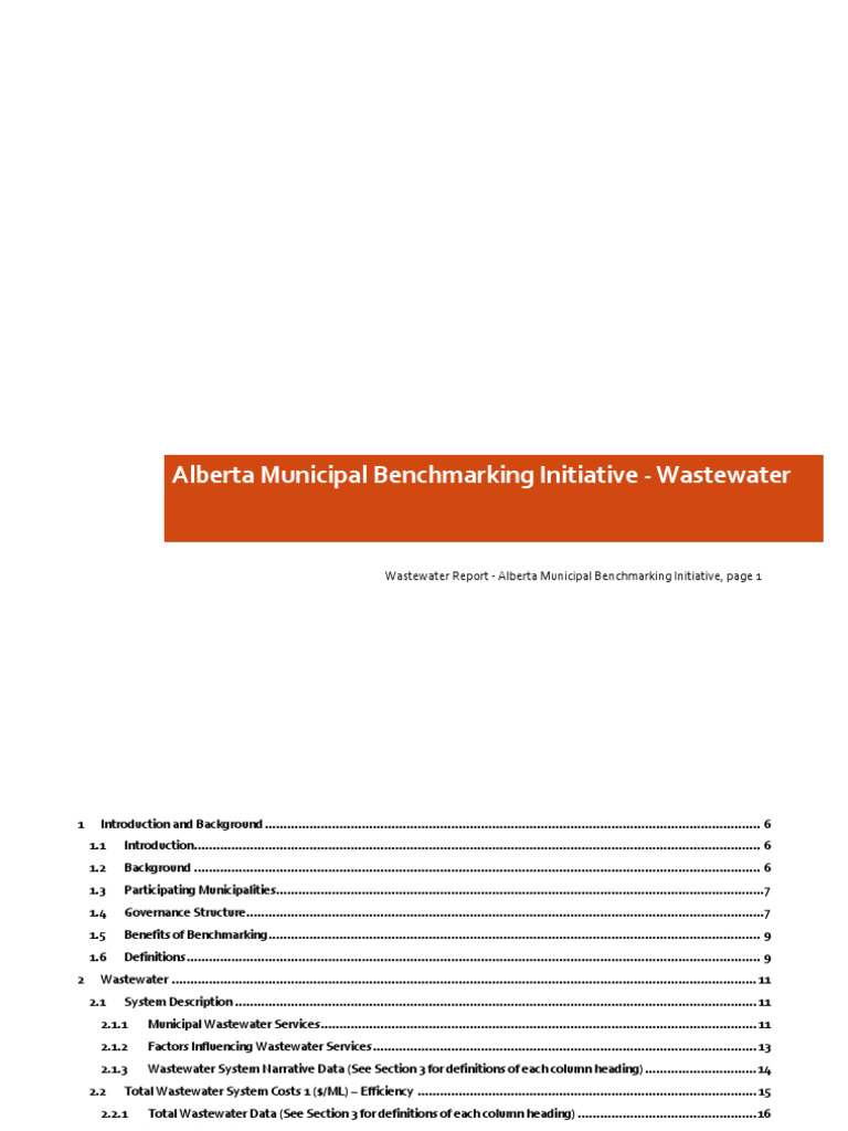 Ambi Waste Water Report | PDF | Sewage Treatment | Water Purification