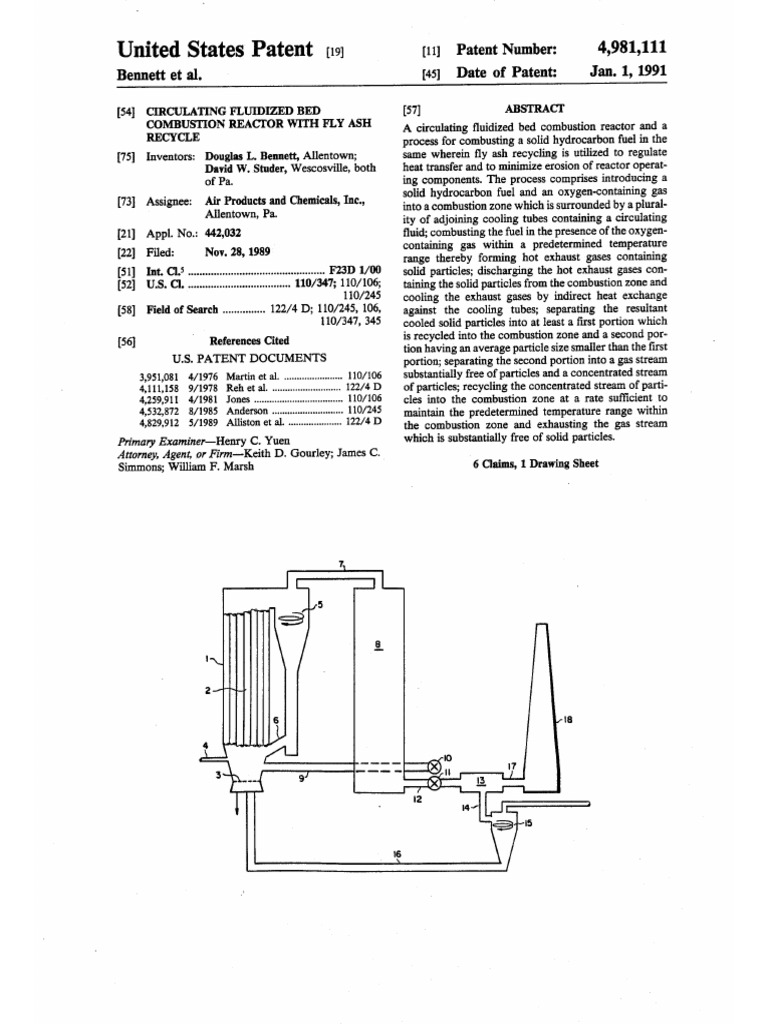 Uspto 1991 Fa Recycle CFB | PDF