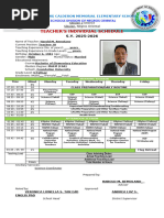 Class Program Grade 4-6 SY2024-2025 | PDF | Learning | Teaching
