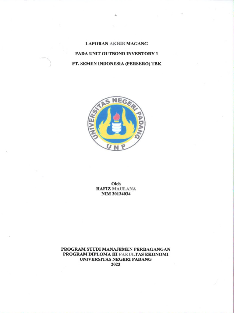 Lapscan - Hafiz Maulana 20134034 | PDF