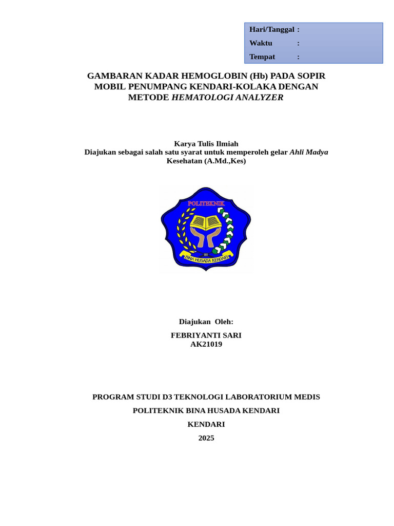 KTI KAK ANTI BARU 2 | PDF