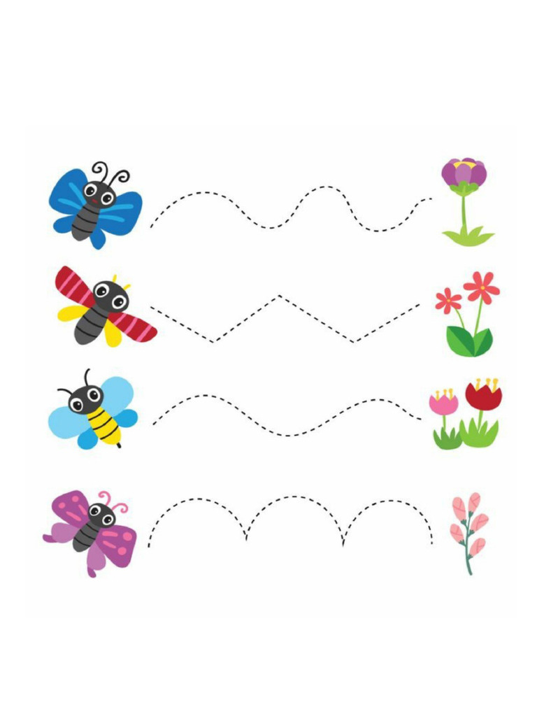 Line Traching Worksheet TW | PDF