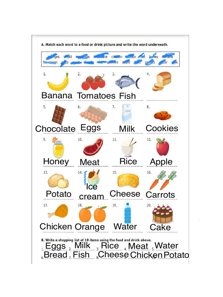 Identifying Fruits and Vegetables Guide | PDF