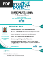 GED Mathematics Formula Sheet | PDF