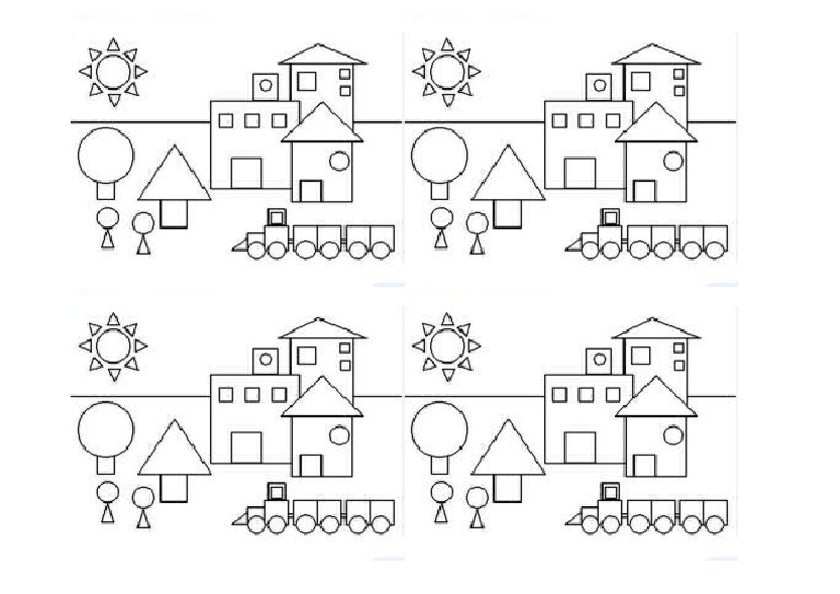 Paisaje Con Figuras Geometricas Pdf