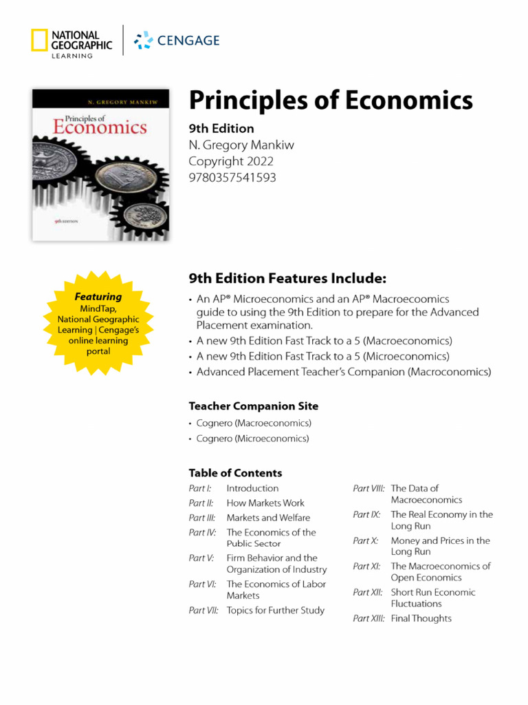 Cengage Economics | PDF