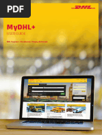 MyDHL+ Shipment Upload Guide | PDF | Comma Separated Values | Computing