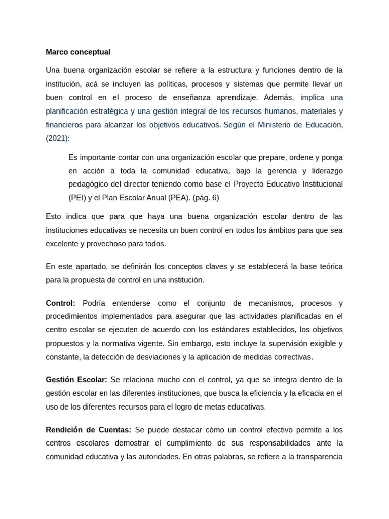 Control Escolar y Transparencia Efectiva | PDF | Responsabilidad ...