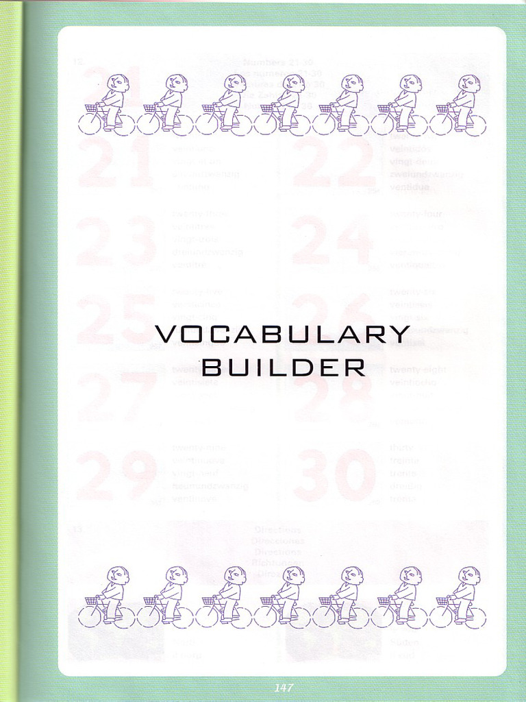 Vocabulary Builder词汇表（影印版） | PDF