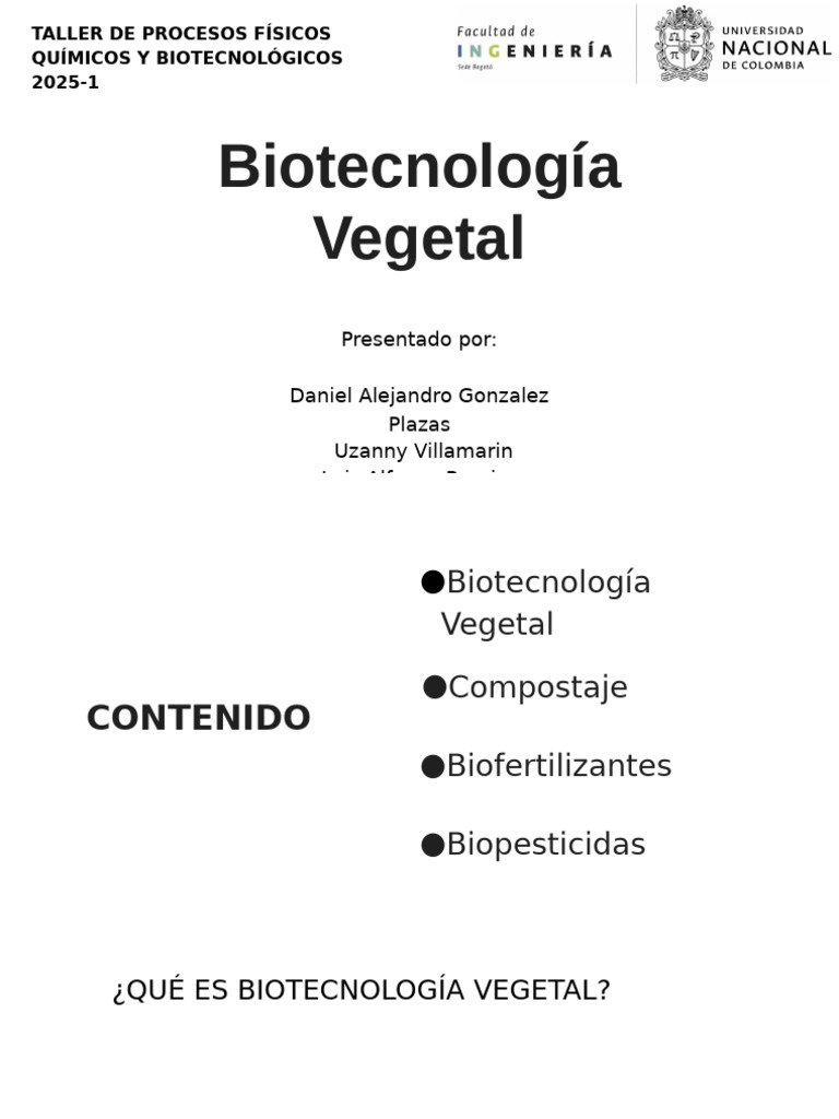 Exposición Biotec | PDF | Compost | Biología